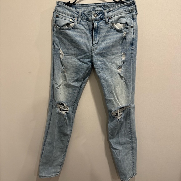 American Eagle Outfitters | Jeans | Pre Ripped American Eagle Relaxed ...